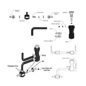 TURBOSMART IN CABIN BOOST CONTROLLER BLACK