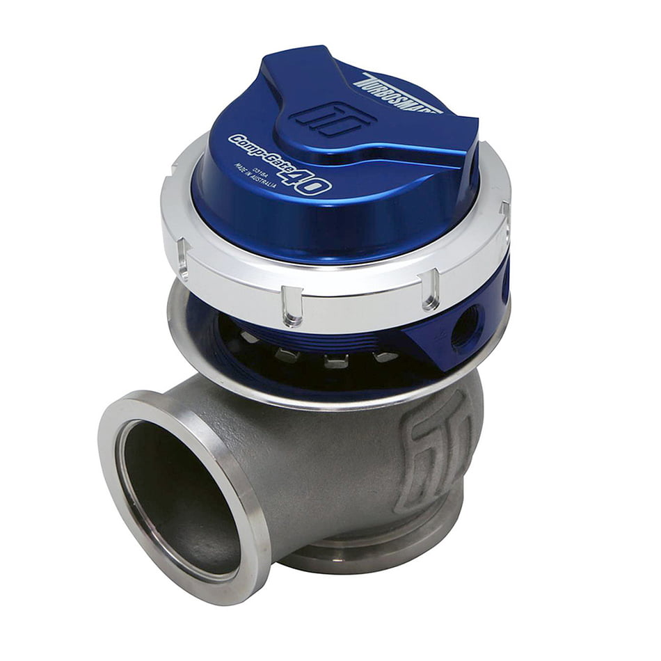 TURBOSMART GEN V COMPGATE40 EXTERNAL WASTEGATE 14PSI BLUE