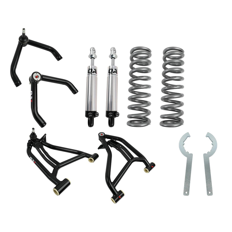 QA1 LEVEL 3 FRONT DOUBLE ADJUSTABLE COIL-OVER CONVERSION FOR 88-98 ...