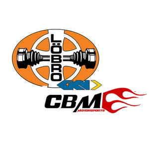CBM MOTORSPORTS LÖBRO GKN PORSCHE 930 CV JOINT 28 SPLINE WITH RACE PREP ...