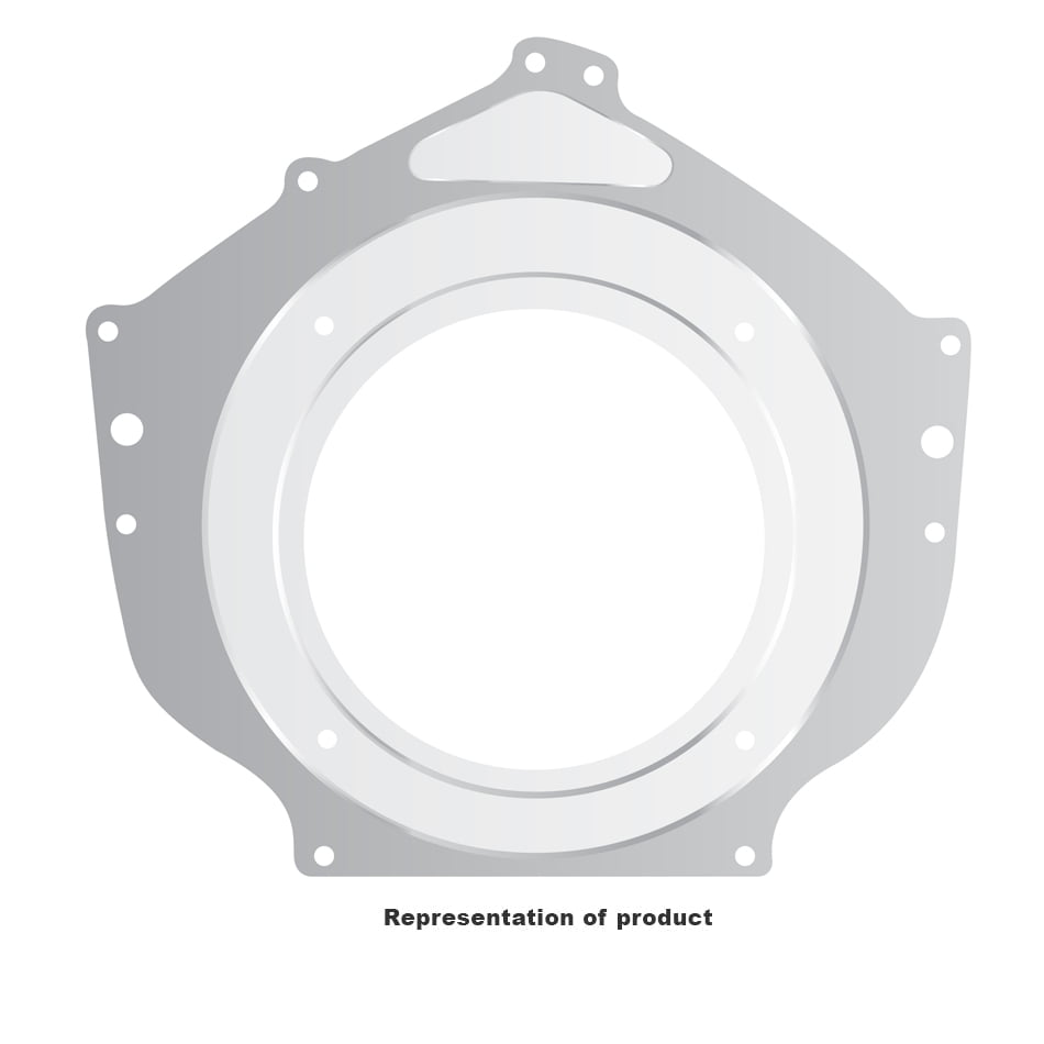CBM MOTORSPORTS™ GM LS/LT ENGINE / TRANSMISSION MOUNT BILLET ADAPTER PLATE
