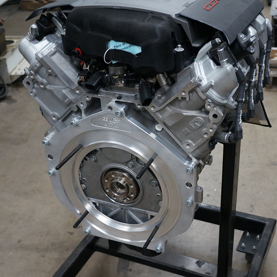 CBM MOTORSPORTS™ GM LS/LT ENGINE / TRANSMISSION MOUNT BILLET ADAPTER PLATE